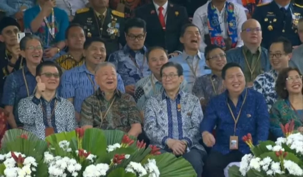 Potret "9 Naga" yang Ikuti Upacara HUT RI ke-79 di IKN